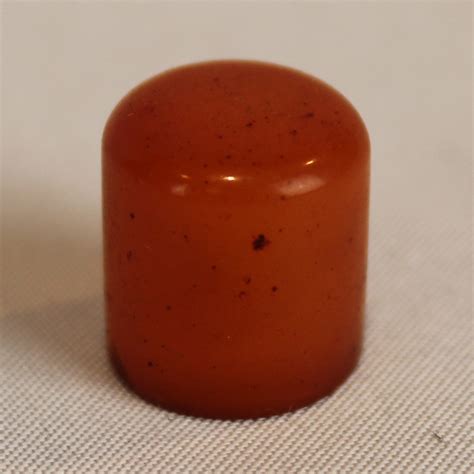 Diatonic Button Accordion Part Orange Pearl Bass Button 12 7mm X 12mm
