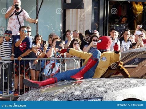Chinese Spider Man Editorial Image 62795274