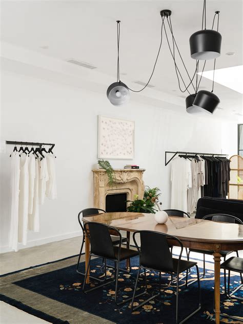 Lunya Styles Manhattan Store Like A Glitzy Upscale New York Apartment