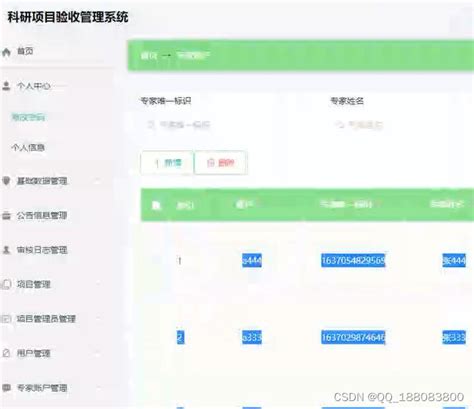Ssmvuejava科研项目验收管理系统 Csdn博客