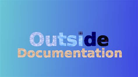 Outside Documentation · Github Topics · Github