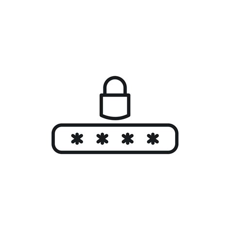 Password Icon Set Login Access Secret Private Password Symbol Password Protected Computer