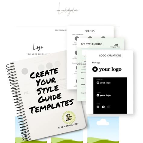 Create Your Style Guide Templates Bibe Consulting
