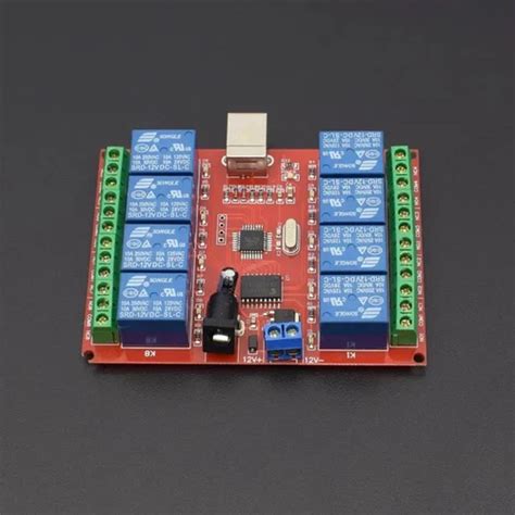 V Channel USB Relay Module Programmable Computer Control Computer USB Control Switch At