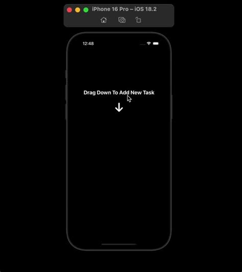 Swiftui Pull To Add New Task Video Tutorial Gda7vn Z