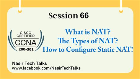 ccna 200 301 nat part 1 overview of nat how to configure static