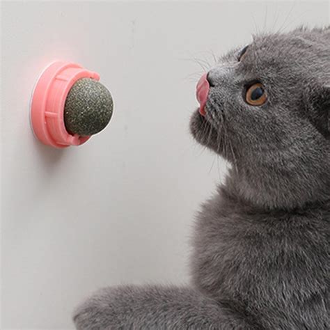 Jucarie Pisici Catnip Sfera Din Iarba Matei Spate Adeziv Roz Emagro