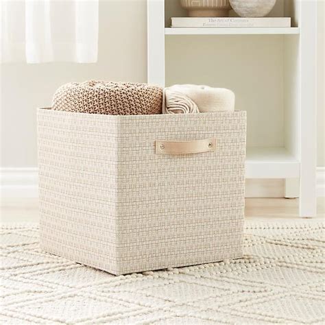 Woven Kiva Storage Cubes Stylish And Functional Storage Solution