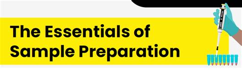 Infographic The Essentials Of Sample Preparation Bioanalysis Zone