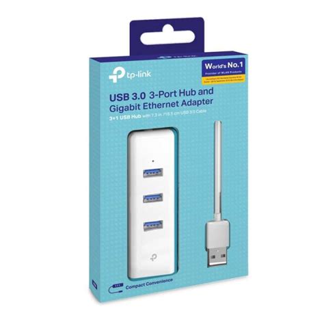 Jual Usb Hub Tp Link Ue330 Usb 3 0 3 Port Hub And Gigabit Ethernet Adapter Di Seller Dbklik