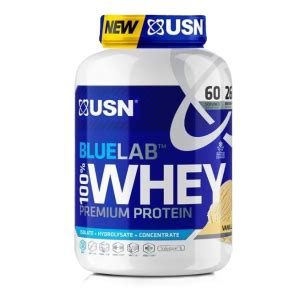 USN BLUELAB 100% WHEY Premium Protein Goût Vanille - 750g