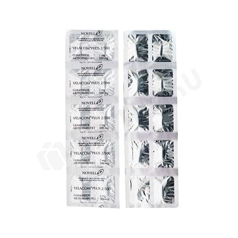 Velacom Plus 2 Mg 500 Mg Farmaku