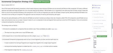 Adding A Label To A Heading Breaks The Page Menu · Issue 613 · Scylladbsphinx Scylladb Theme