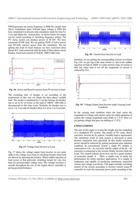 Modeling And Analysis Of Standalone Photovoltaic Pdf