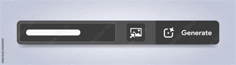 Ai Prompt Field And Generator Llm Assistant Chat Interface Input Placeholder For Smart Ai