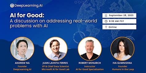Deeplearningai On Linkedin Ai For Good A Discussion On Addressing