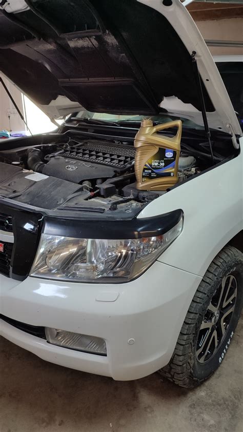 Смена масла . — Toyota Land Cruiser 200, 4,5 л, 2011 года | плановое ТО ...