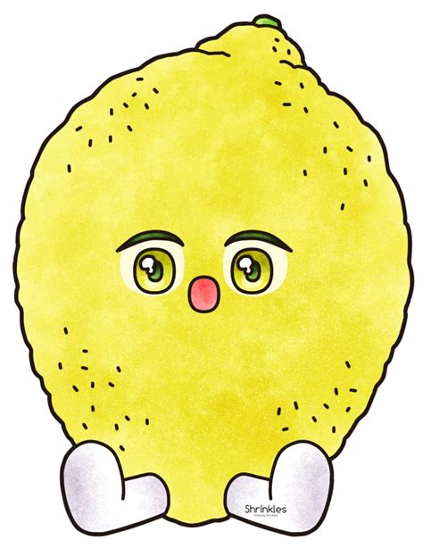 [슈링클스도안 과일] 30 상큼하고 비타민c가 풍부한 레몬 도안 슈링클스 만들기 메이크래프트 네이버 블로그