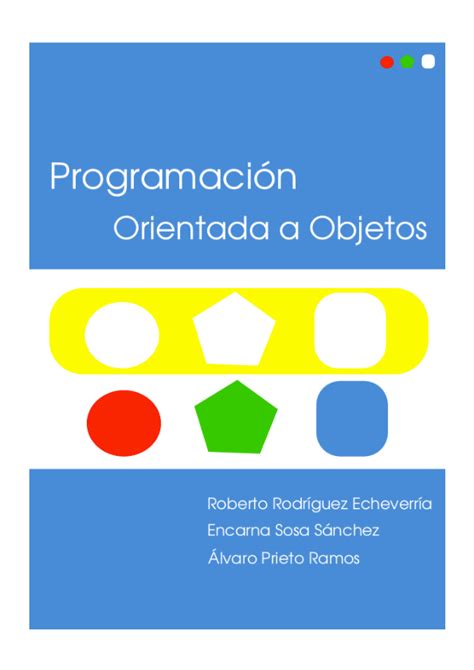 pdf libro programacion orientada a objetos poo