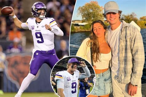 J J Mccarthys Fiancée Commends Vikings Quarterback Following Exciting