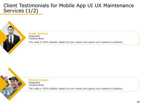 Mobile App Ui Ux Maintenance Proposal Powerpoint Presentation Slides Presentation Graphics