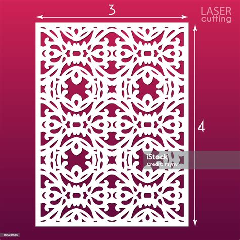 패턴 레이저 컷 장식 패널 템플릿 다이 커팅에 사용할 수 있습니다 Lazer 컷 카드 결혼식 초대를위한 템플릿입니다 캐비닛 프렛