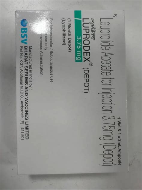 Luprodex 3 75 Mg Injection At Rs 1850 Piece Cancer Injections In New Delhi Id 2852530054155