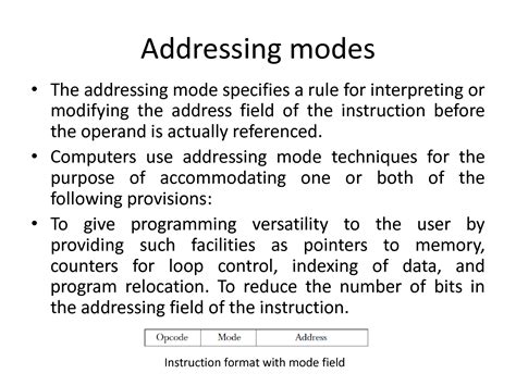 Solution Computer System Architecture Addresing Modes Studypool Solution Computer System Architecture Addresing Modes Studypool