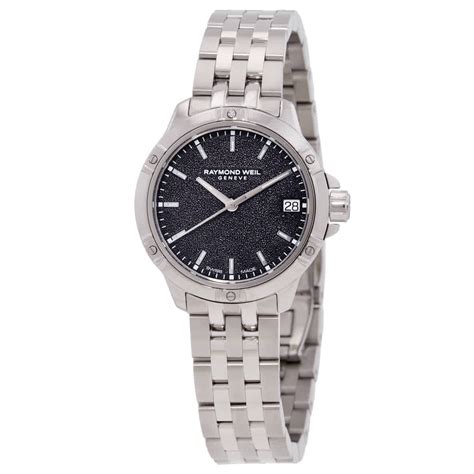 Raymond Weil Tango Quartz Purple Frosted Dial Ladies Watch 5960 St