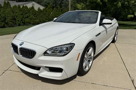 24k Mile 2015 Bmw 640i Xdrive Convertible M Sport Edition For Sale On