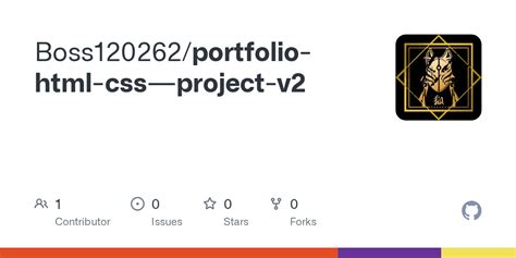 Portfolio Html Css Project V2projectwebgame At Main · Boss120262portfolio Html Css