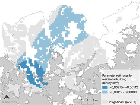 Geographically Weighted Regression Local Parameter Estimates For Download Scientific Diagram