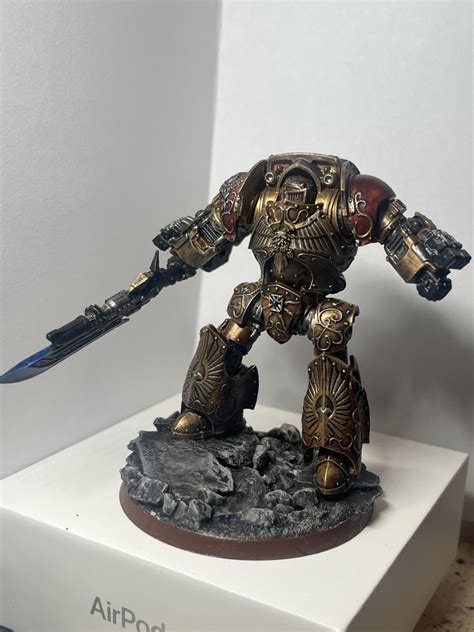 Of All Custodes Models Would You Believe It Was The Achillus Dreadnought I Looked Forward To