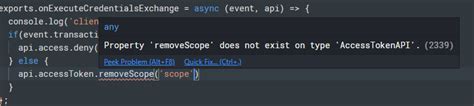 client credentials restrict scope with action instead of hook auth0