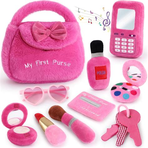 Toylink Borsetta Per Bambina Con Accessori La Mia Prima Borsa Set Con