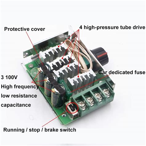 7 70v 30a pwm dc motor speed controller switch control 12v 24v 36v 48v
