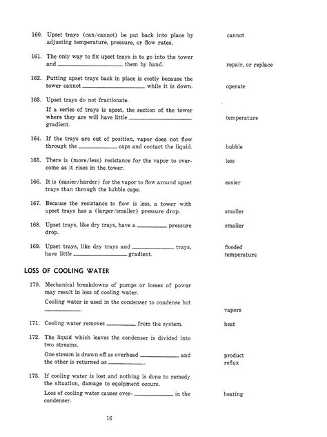 Api 1014wb Practical Distillation Unit 7 Abnormal Operations Unit 8 Abnormal Operating