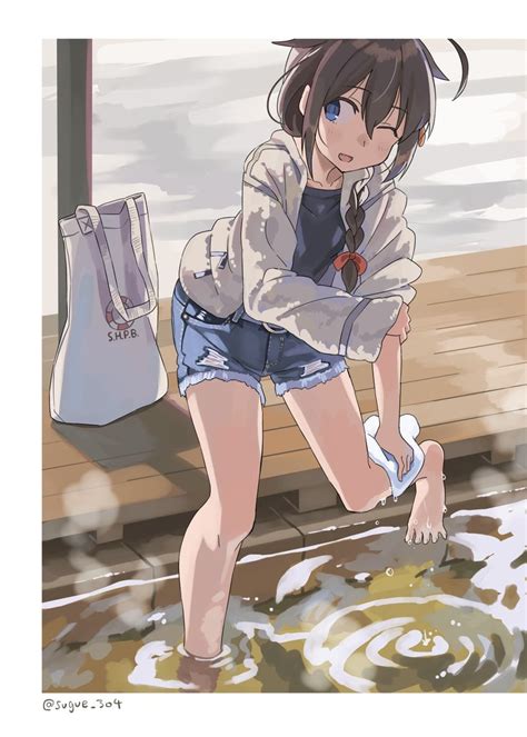 Shigure Kantai Collection Drawn By Sugue Tettou Danbooru