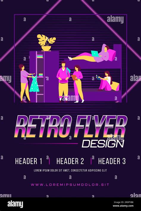 College Student Dorm Interior Stock Vector Image And Art Alamy