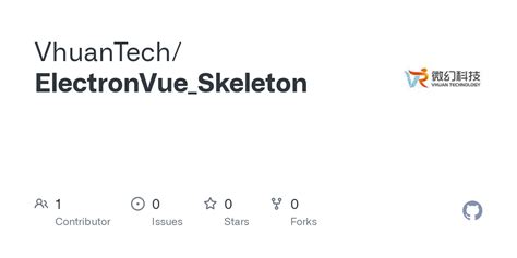 Github Vhuantechelectronvueskeleton