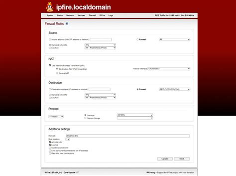 dynamic dns firewall rule ipfire community