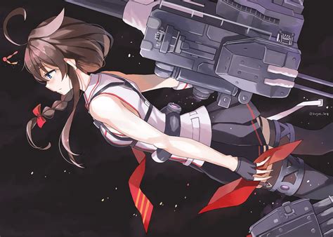 Shigure And Shigure Kai San Kantai Collection Drawn By Sugue Tettou Danbooru