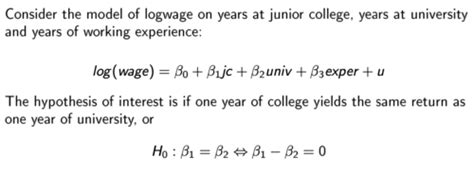 3 Statistical Inference And Hypothesis Testing 38 Other Hypotheses