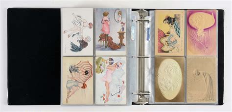 Lot Detail 425 French Postcards Vintage Early 1900s