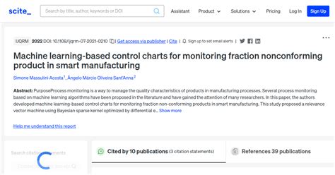 Machine Learning Based Control Charts For Monitoring Fraction Nonconforming Product In Smart
