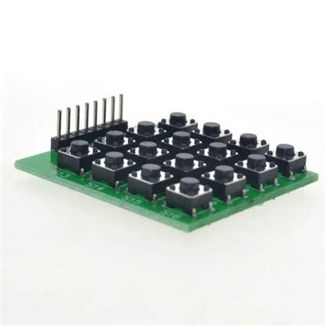 4x4 Matrix Tactile Switch Keypad At ₹ 119piece Tactile Membrane