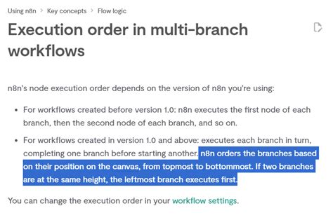 Parallell Execution Semantics Feature Requests N8n Community