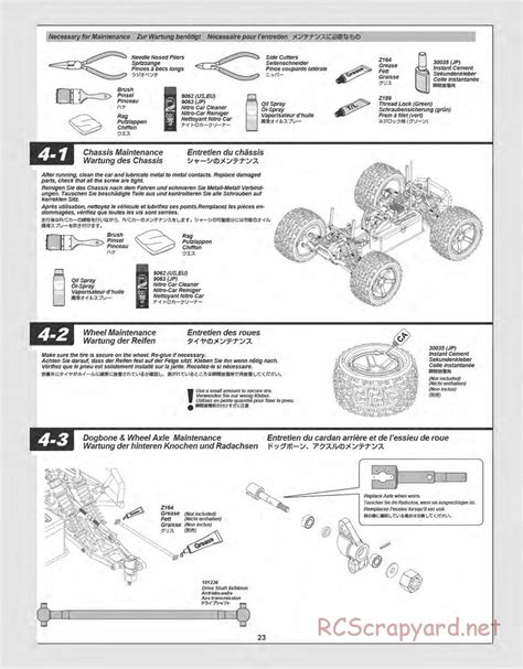 HPI Manual Bullet MT Flux RCScrapyard Radio Controlled Model Archive