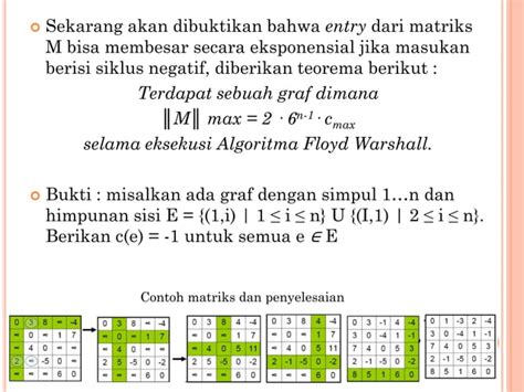 Algoritma Floyd Warshall Dengan Siklus Negatif Pdf