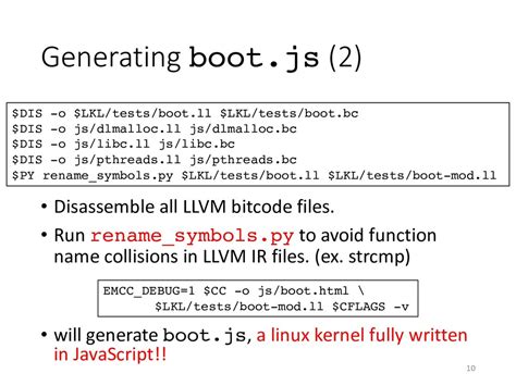 Lkljs Running Linux Kernel On Javascript Directly Speaker Deck